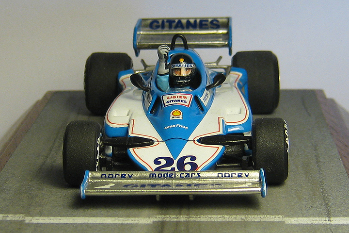 1/43 Scale 1977 Ligier JS7 Jacques Laffite Swedish Grand Prix Racing ...