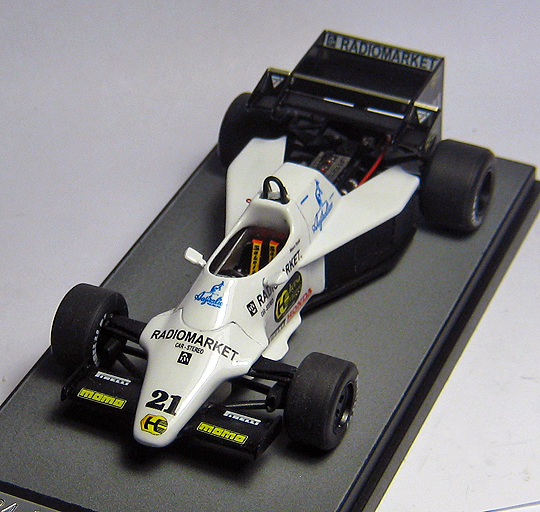 1/43 1984 Spirit Hart / Mauro Baldi model San Marino